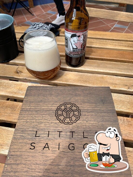 Menu at Little Saigon Brno restaurant, Brno