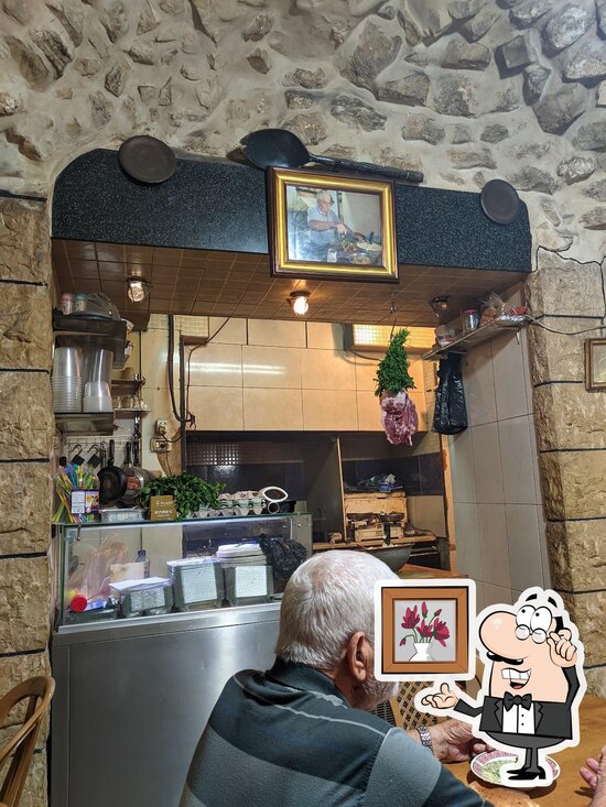 Menu at Al-Baghdadi Restaurant, Jerusalem