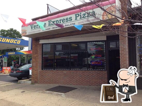 Menu at Verree Express Pizza pizzeria, Philadelphia