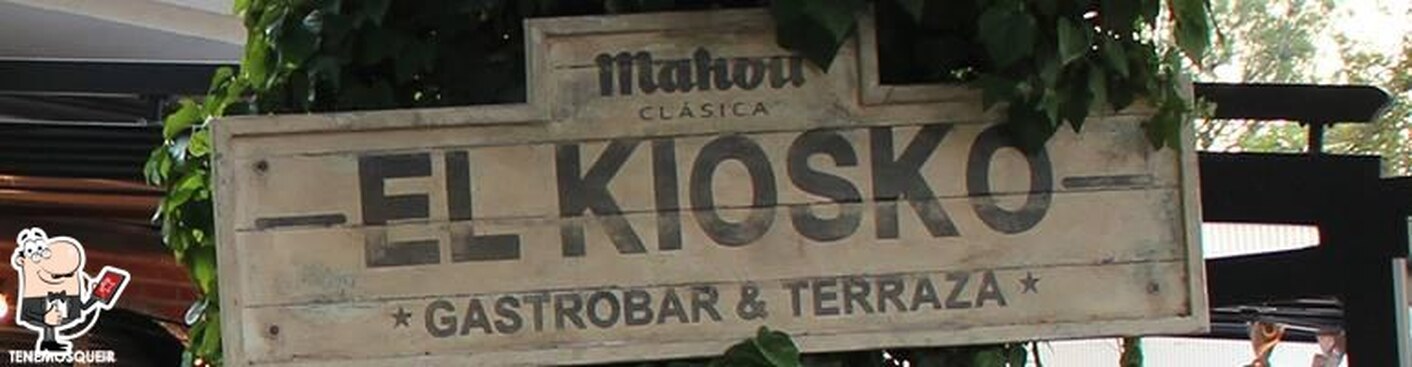 Menu at El Kiosko restaurant, Ciudad Madero