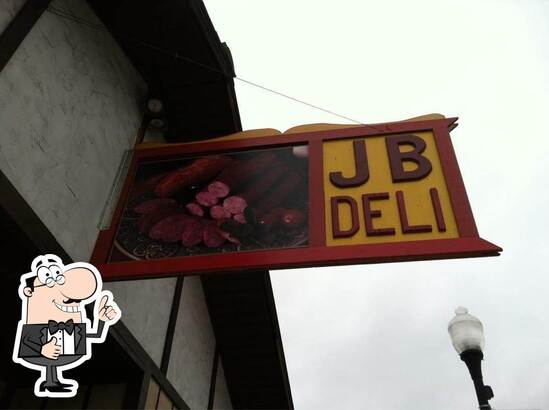 Menu at JB Deli, Necedah