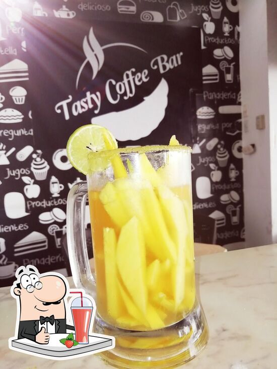Menu at Tasty Coffee Bar, Colombia