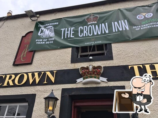 Menu at The Crown Inn pub & bar, Biggar
