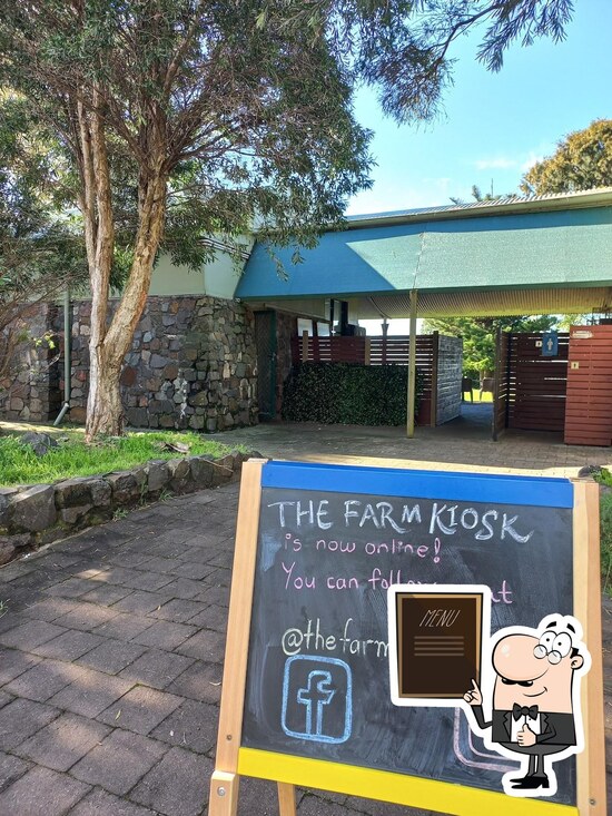 Menu at The Farm Kiosk, Shell Cove
