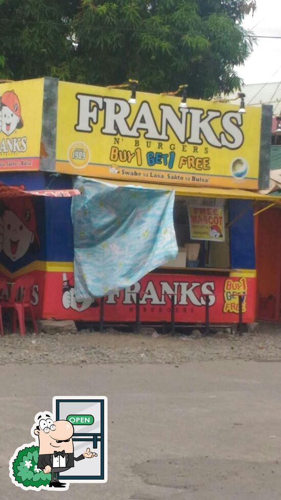 Menu at FRANKS N' BURGERS pub & bar, Bacarra