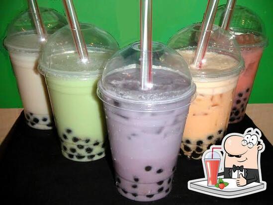 Menu at Kedai es boba sederhana, Cikande