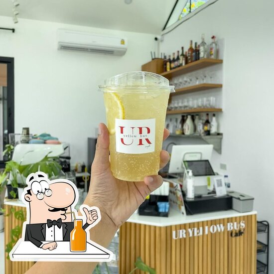 Menu at UR Yellow Bus Cafe, Hua Hin