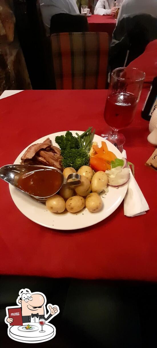 Menu at Lion Inn restaurant, York