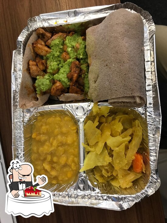 Makina Cafe Eritrean-Ethiopian Eatery, 36-47 30th St in New York City ...