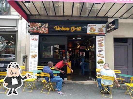 Menu at URBAN GRILL restaurant, Paris