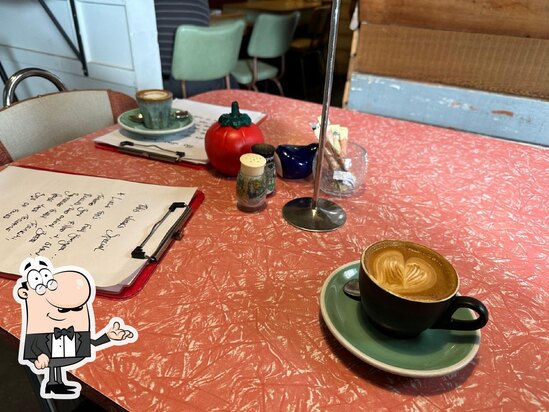 Menu at Little Fed cafe, New Plymouth
