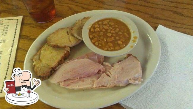 Menu at Backwoods BBQ, Paducah, Hinkleville Rd