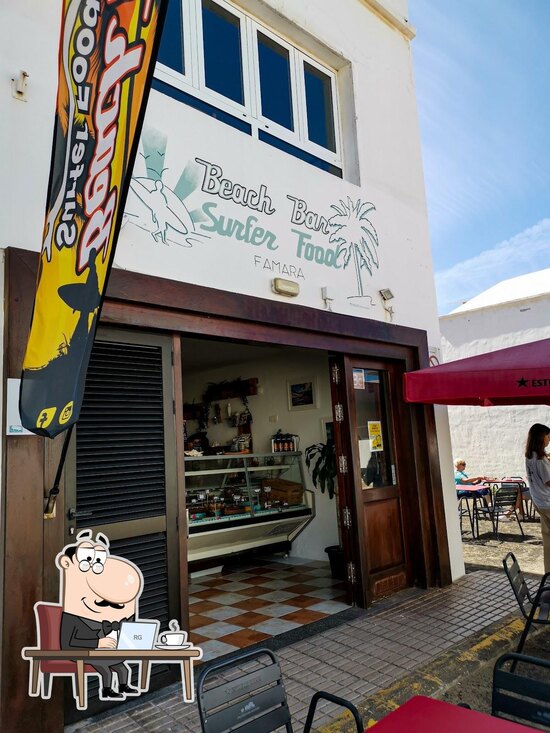 Beach Bar Surfer Food, Caleta de Famara - Restaurant menu, prices and ...
