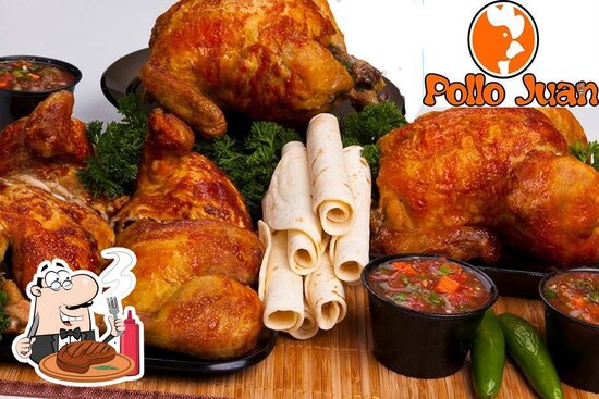 Menu at Pollo Juan fast food, Orlando