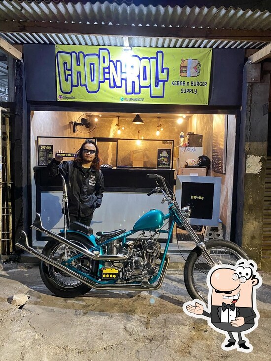Menu at Chop n Roll restaurant, West Jakarta