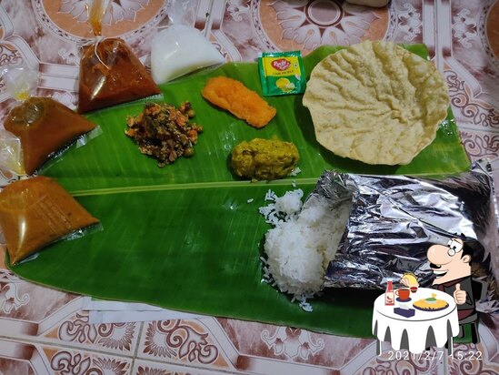 Menu at Shree Akshaya Bhavan, Chennai