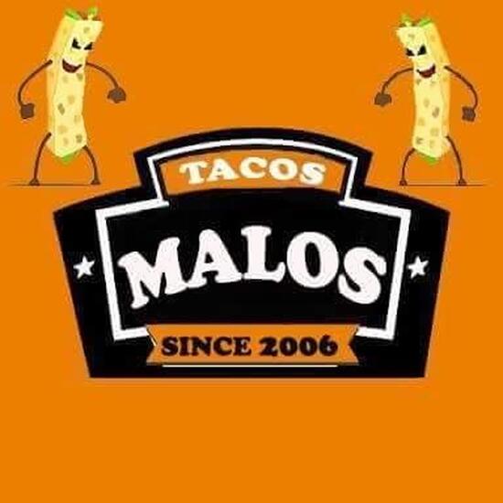 Menu at Tacos Malos restaurant, Mexicali