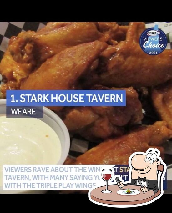 Menu at Stark House Tavern pizzeria, Weare