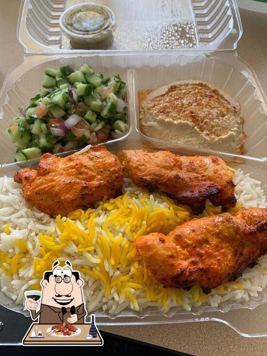 Menu at Fresh Grill Mediterranean restaurant, Los Angeles, Woodman Ave