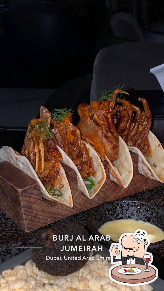 Carta de Burj Al Arab Restaurant, Dubai, Jumeirah Beach Road Dubai ...