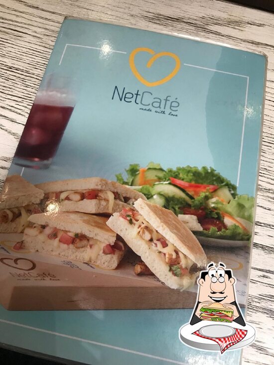 Menu at Netcafe Sunninghill, Johannesburg, Cnr WitKoppen & Nanylei