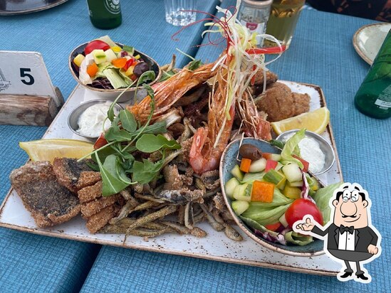 Menu at Mr. Fitz restaurant, Marsaxlokk