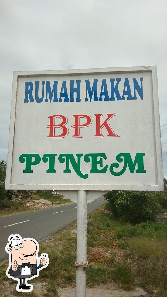 Menu at BPK PINEM PARGAULAN restaurant, Indonesia