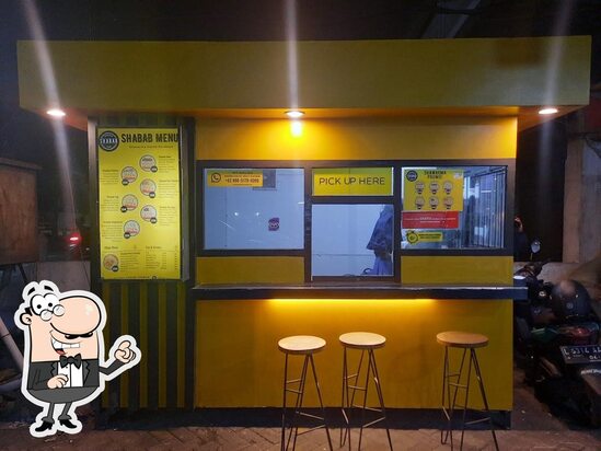Menu at Shabab shawarma kebab, Surabaya