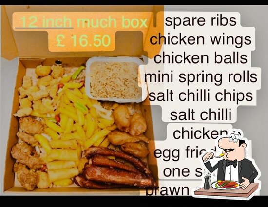 Menu at China Chef fast food, Coventry, Sycamore Corner Arley