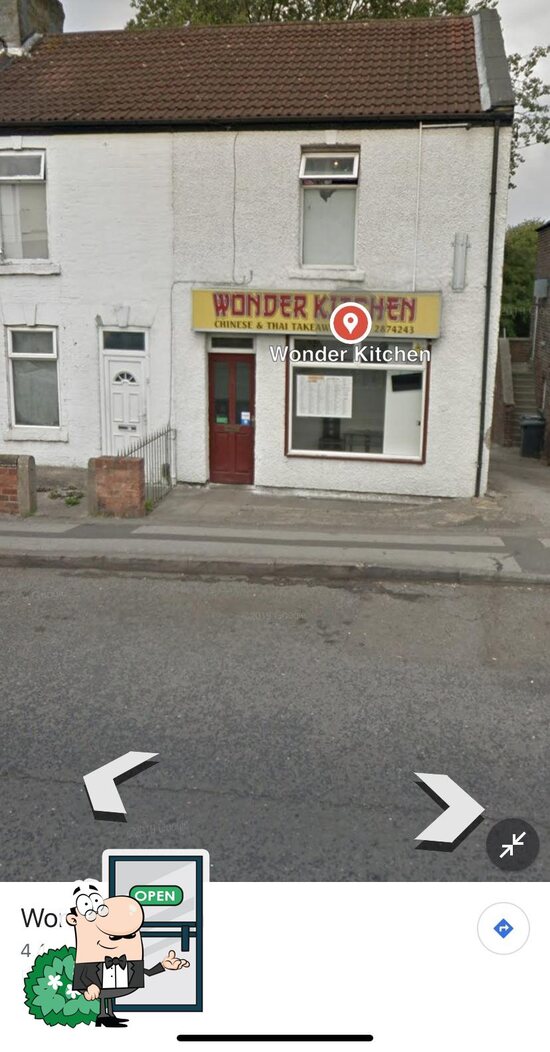 Menu at Wonder Kitchen fast food, Sheffield, 21 Worksop Rd