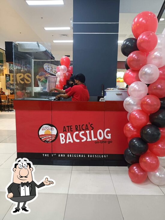 Menu at Ate Rica's Bacsilog on-the-go restaurant, Mandaue City
