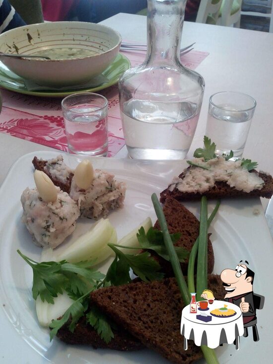 Menu at Kachka restaurant, Odesa