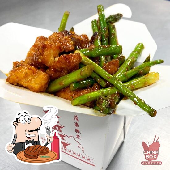 Menu at China Box Express restaurant, Mexicali