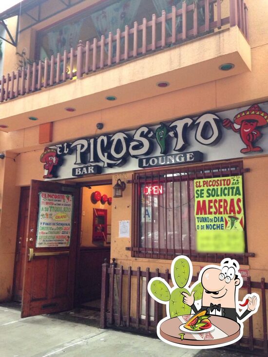 Menu at El Picosito pub & bar, New York City, Roosevelt Ave