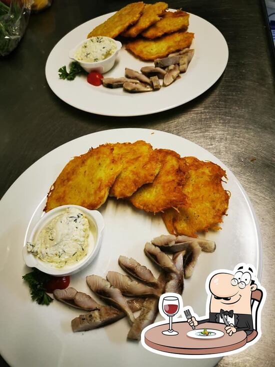 Menu at Prie Peterso tilto restaurant, Rusnė