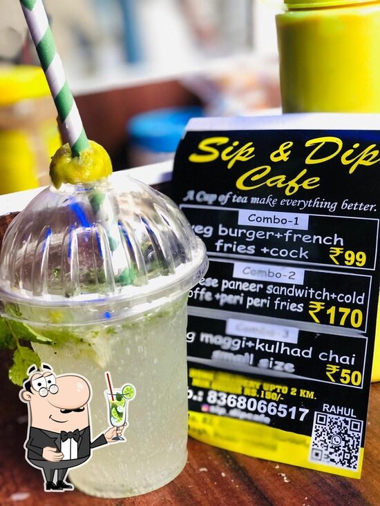 Menu at Sip & dip cafe, Delhi
