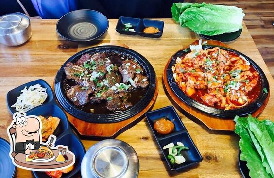 Menu at Hansik Korean Cuisine restaurant, Edmonton