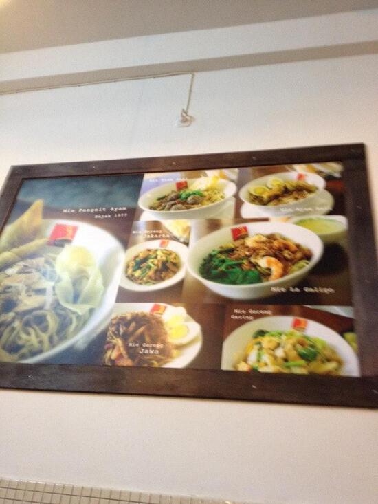 Menu at Kios Lagaligo restaurant, Makassar, Jl. Kumala No. 41