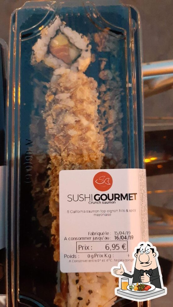 Menu at Sushi Gourmet, Ghent, Kouter 158