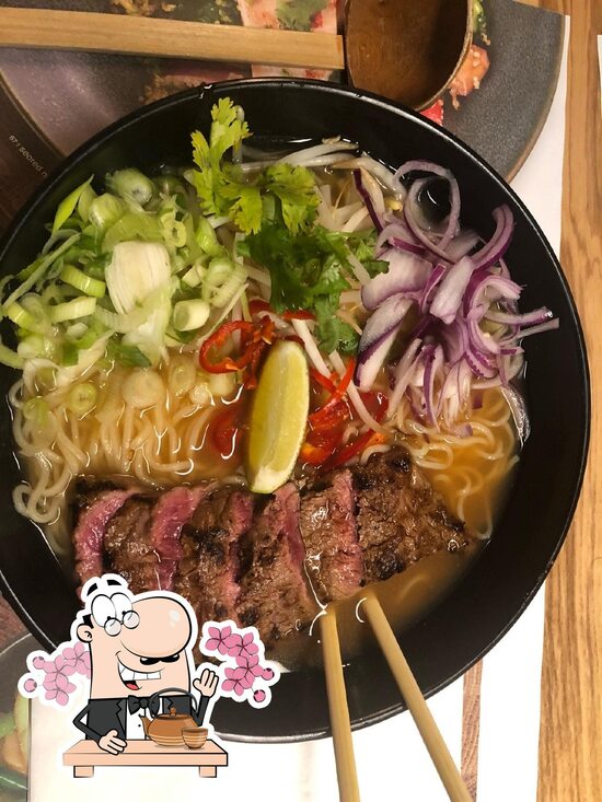 Menu at wagamama restaurant, Reigate