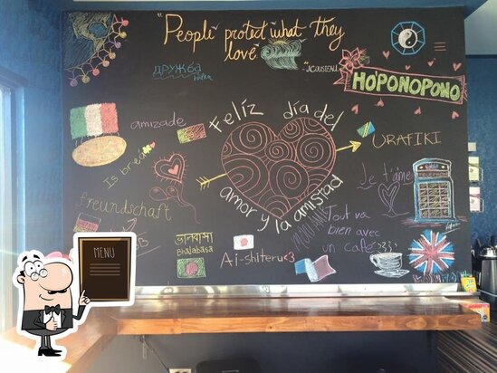 Menu at Cosmopólitan Café, Ensenada