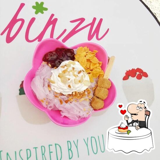 Menu at Binzu Desserts, Pasig