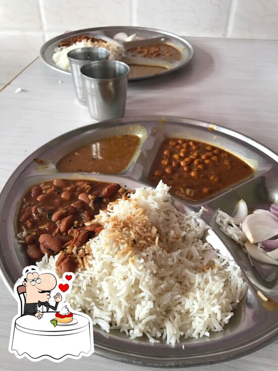 Menu at Basmati Dhaba, India