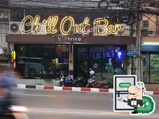 Menu at Chill Out Bar Bangkok, Bangkok