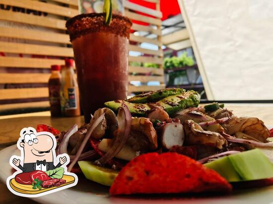 Menu at MARISCOS MOOMAR restaurant, Guadalajara
