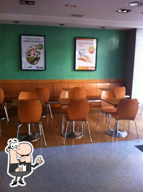 Menu at Rodilla fast food, Madrid, C. de Caleruega