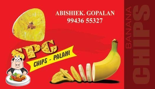 Menu at SPG CHIPS, Palani