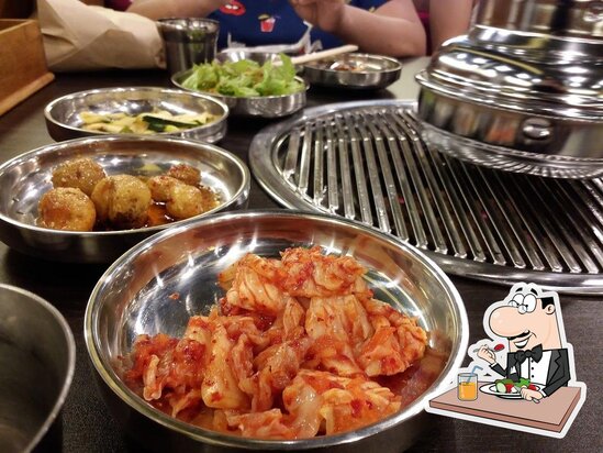 Menu at Cafe Chosun, Mandaluyong