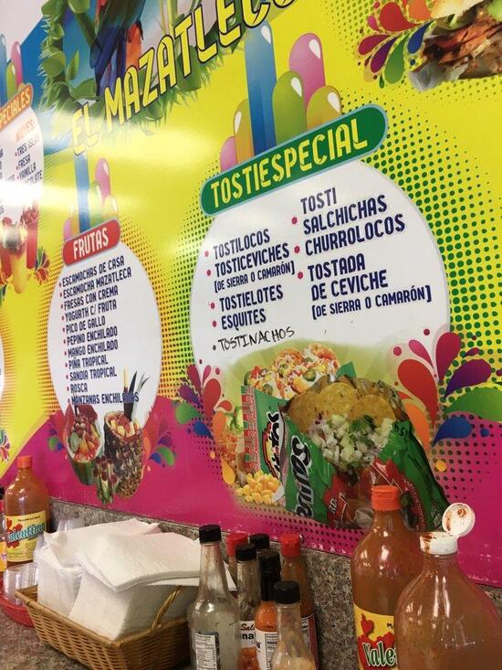 Raspados El Mazatleco in Paramount - Restaurant menu and reviews