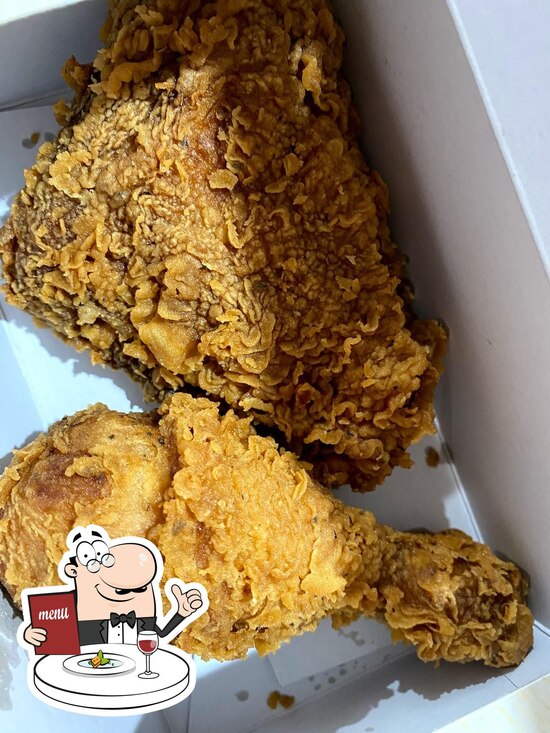 Carta de comida rápida Kung Fu Fried Chicken, Auckland